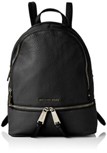 michael kors women’s rhea zip bag, black (black), 25.4 x 29.8 x 11.4 cm