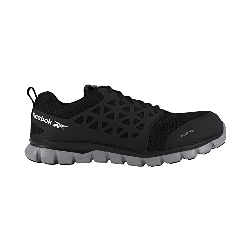 Reebok mens Sublite Cushion Work Safety Toe Athletic Work Industrial Construction Shoe, Black, 17 US