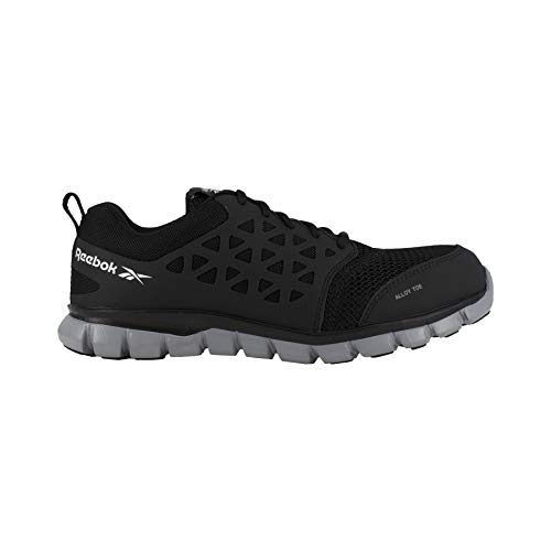 Reebok mens Sublite Cushion Work Safety Toe Athletic Work Industrial Construction Shoe, Black, 17 US