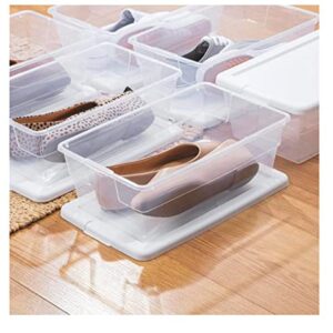 Sterilite 6-qt. Storage Box White Set of 12