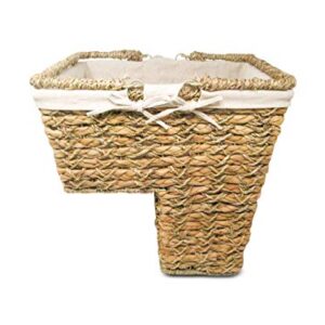 Trademark Innovations Stair Basket, Tan