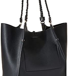 Calvin Klein Shelly Rocky Road Novelty Large Tote, Black/Gold