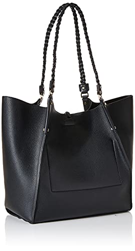 Calvin Klein Shelly Rocky Road Novelty Large Tote, Black/Gold