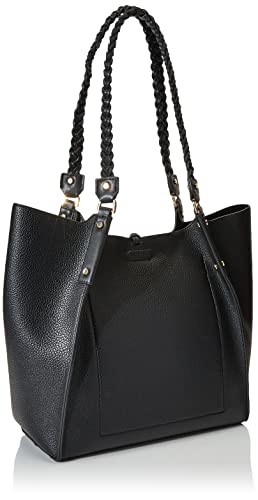 Calvin Klein Shelly Rocky Road Novelty Tote, Black/Gold