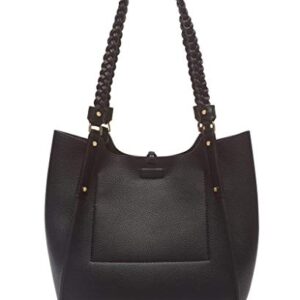 Calvin Klein Shelly Rocky Road Novelty Tote, Black/Gold