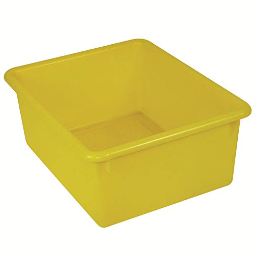 Romanoff Products 5" Stowaway Letter Box, Yellow