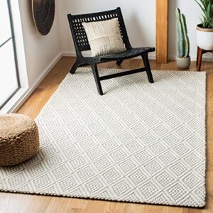 safavieh marbella collection 4′ x 6′ ivory mrb394a handmade premium wool area rug