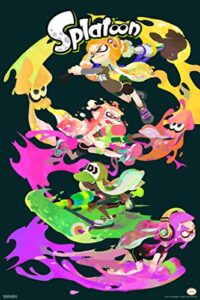 pyramid america splatoon character stack nintendo cool wall decor art print poster 12×18