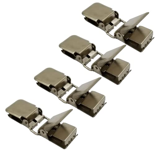 Double Rug Clips (4 Pcs per Pack) for Hanging Carpets, Rugs and Quilts from Wise LINKERS