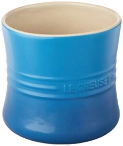 le creuset stoneware utensil crock, 2.75 qt., marseille