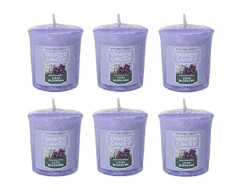 Yankee Candle Lilac Blossoms Votive Candle, Set of 6