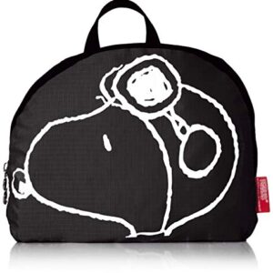 SNOOPY(スヌーピー) Tote Pocketable 2SN1332TT, Black (Black 19-3911tcx)