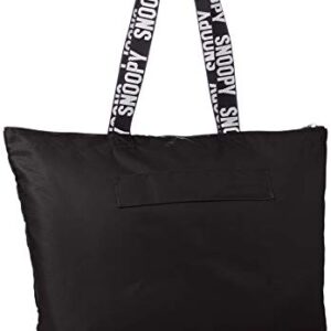 SNOOPY(スヌーピー) Tote Pocketable 2SN1332TT, Black (Black 19-3911tcx)