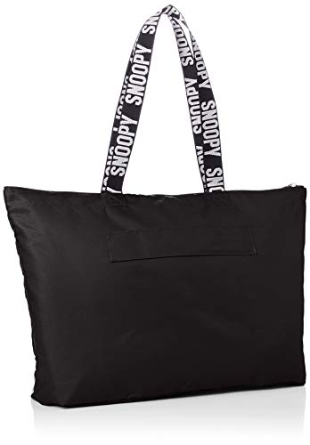 SNOOPY(スヌーピー) Tote Pocketable 2SN1332TT, Black (Black 19-3911tcx)