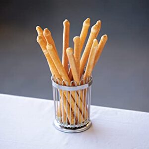 Service Ideas WBB5PS Breadstick Basket, Wire, 5"