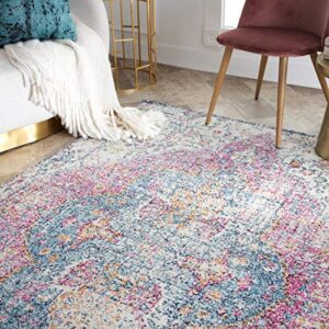 nuLOOM Vintage Maryetta Area Rug, 5' x 7' 5", Red