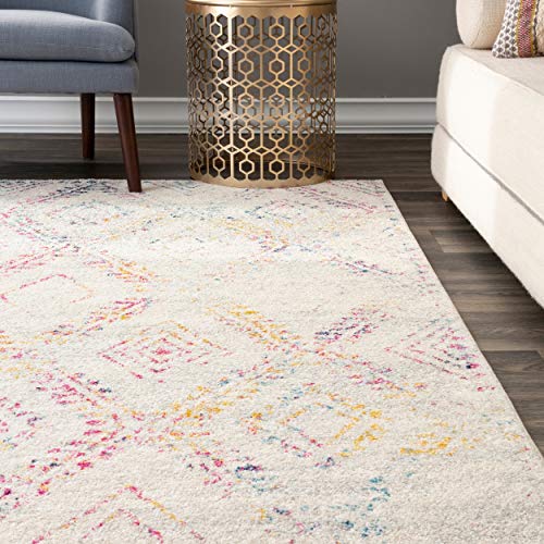 nuLOOM Cherelle Geometric Area Rug, 8' x 10', Multi