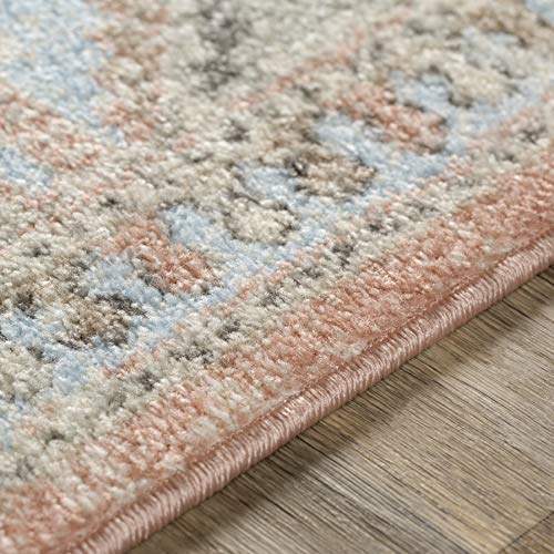 Artistic Weavers Gemina Area Rug, 6'7" x 9', Blush/Beige