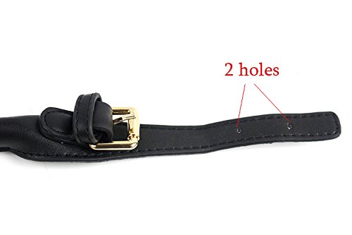 123Arts Handbag Straps Leather Replacement Interchangeable Shoulder Straps for Handbags Purse,1 Pair,17 Inches