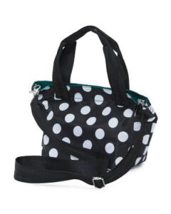 studio 33 small tote in polka dots