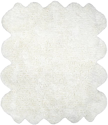 nuLOOM Sheepskin Octo Pelt Shag Area Rug, 6' x 7', Natural