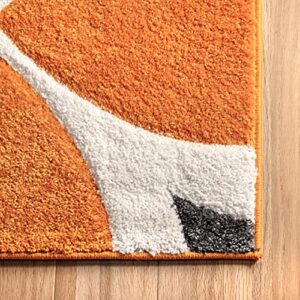 nuLOOM Gabriela Contemporary Area Rug, 8' 6" x 11' 6", Deep Orange