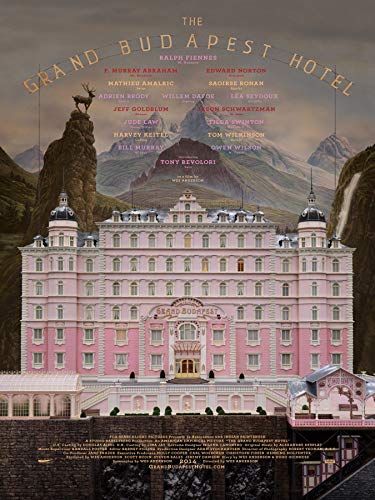 Mingki Grand Budapest Hotel Movie Poster - 18 × 24 Inch