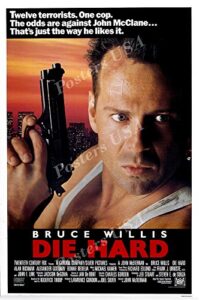 posters usa – die hard original movie poster glossy finish) – mov050 (24″ x 36″ (61cm x 91.5cm))