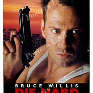 Posters USA - Die Hard Original Movie Poster GLOSSY FINISH) - MOV050 (24" x 36" (61cm x 91.5cm))