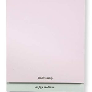 Kate Spade New York Stacked Desktop Notepad, Includes 3 Memo Pads with 75 Sheets, Colorblock