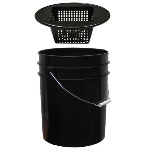 (5) 6" Square Wide Lip Bucket Basket Lids