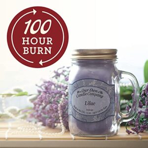 Our Own Candle Company Butterscotch Bourbon Scented 13 Ounce Mason Jar Candle