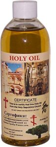 large holy oil from bethlehem