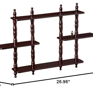 Frenchi Furniture 3 Tier Wall Shelf