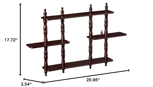 Frenchi Furniture 3 Tier Wall Shelf