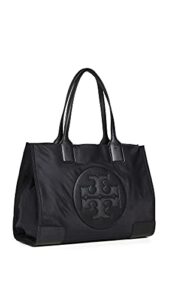 tory burch women’s ella mini tote, black, one size