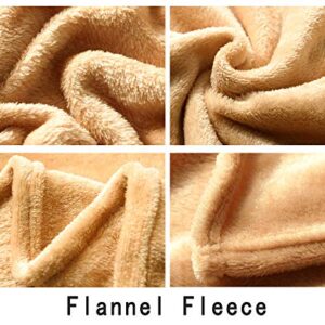 Fleece Blanket Ultra Soft Throw Blankets 60"x80" Cozy Travel Blankets for Sofa Chair Bed Living Room