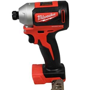 Milwaukee M18 2850-20 18-Volt 1/4-Inch Brushless Impact Driver - Bare Tool (Renewed)