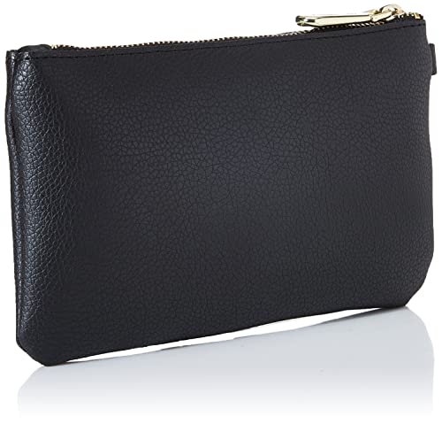 Karl Lagerfeld Paris womens Wristlet, Black/Gold, One Size US