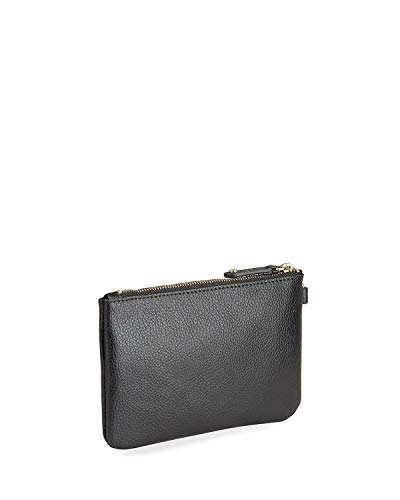 Karl Lagerfeld Paris womens Wristlet, Black/Gold, One Size US