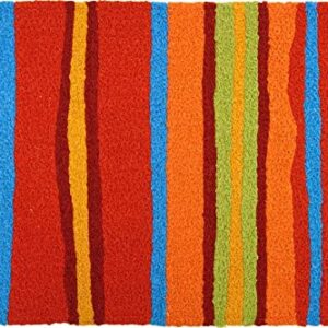 Jellybean Fiesta Stripes Accent Area Rug