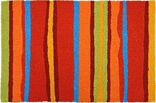 Jellybean Fiesta Stripes Accent Area Rug