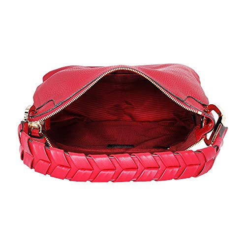 Furla Rialto Ladies Medium Red Ciliegia Leather Hobo Bag 977652