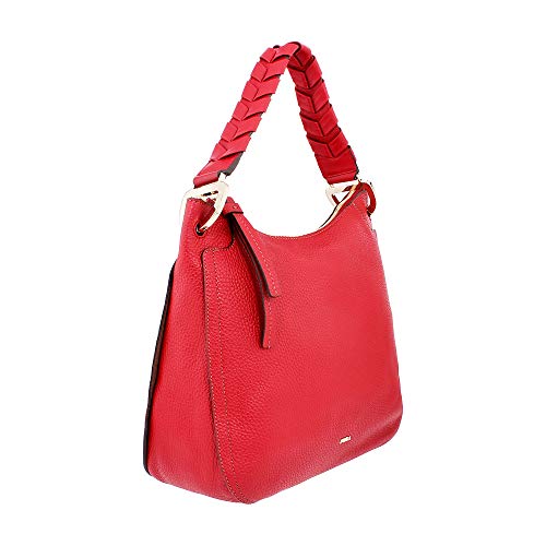 Furla Rialto Ladies Medium Red Ciliegia Leather Hobo Bag 977652