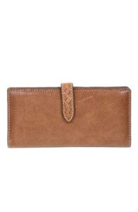 frye womens reed slim wallet, tan, one size us