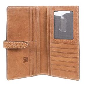 Frye womens Reed Slim Wallet, Tan, One Size US