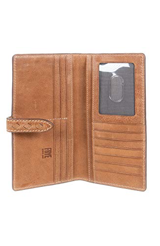 Frye womens Reed Slim Wallet, Tan, One Size US