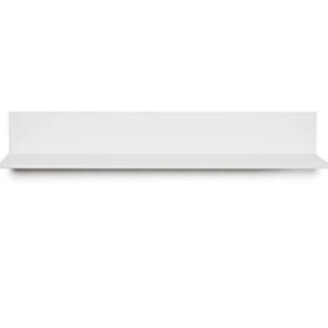 Hangman L18W L 18-Inch No-Stud Floating Shelf (White Powder Coat)