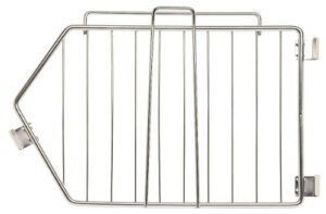 quantum storage 209dc wire basket divider, chrome finish, 20″ x 9″