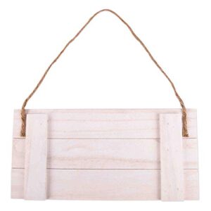 GSM Brands Farm Fresh Wood Plank Hanging Sign (13.75 x 6.9)